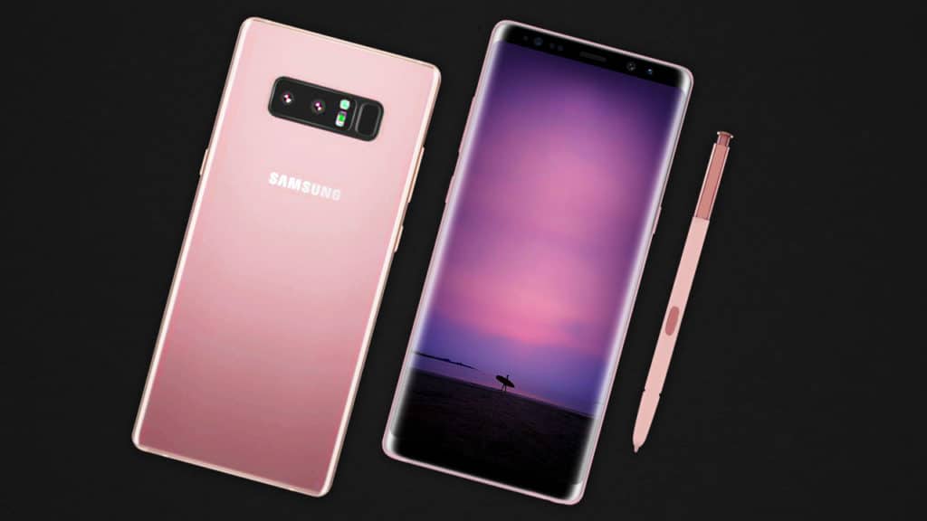 Samsung Galaxy Note 8 comes in Star Pink! - GadgetMatch