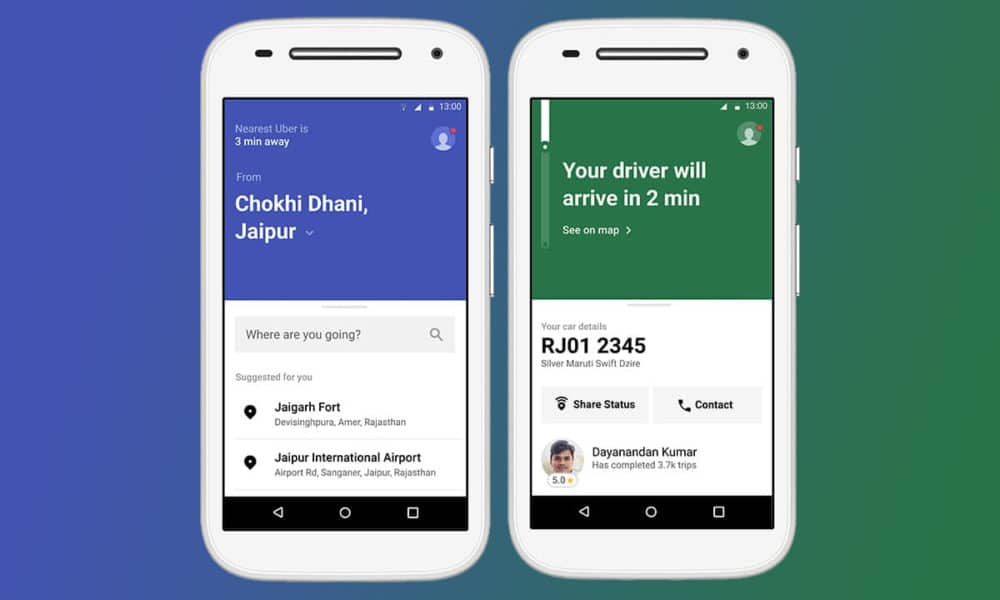 Uber Lite app unveiled for entry-level phones with slow internet speeds ...