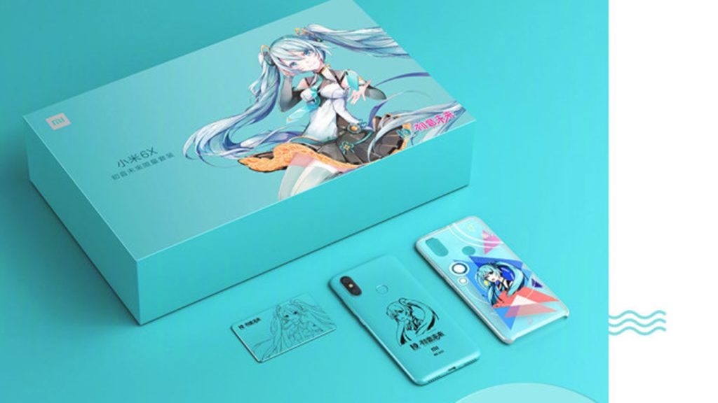 Xiaomi Mi 6X gets a special Hatsune Miku Edition - GadgetMatch