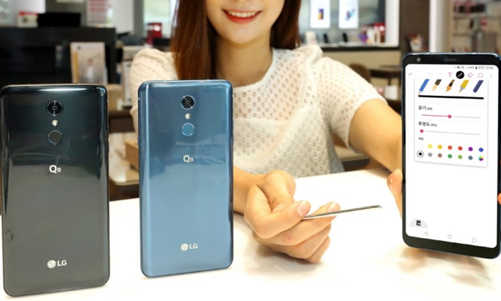 LG Q8 (2018) announced with 18:9 display and built-in stylus - GadgetMatch