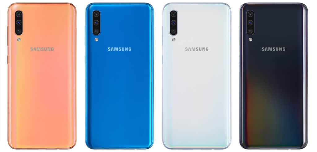 Samsung announces Galaxy A30 and A50 with big AMOLED displays and ...