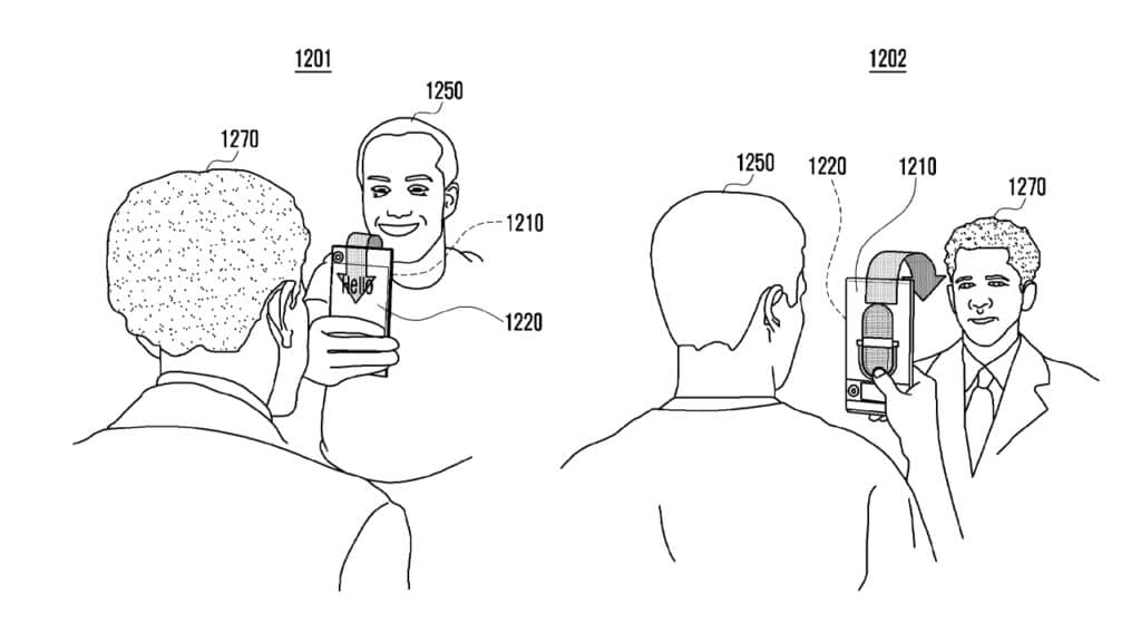 Samsung patents a wraparound dual-screen smartphone - GadgetMatch