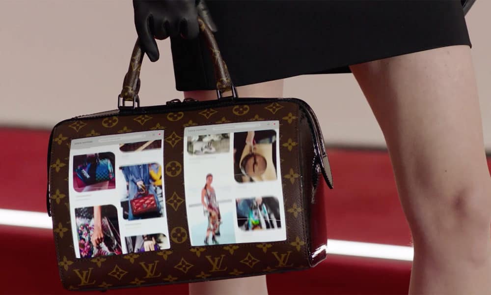 Louis Vuitton put screens on their iconic bags because why not ...