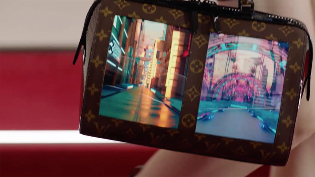 Louis Vuitton put screens on their iconic bags because why not ...