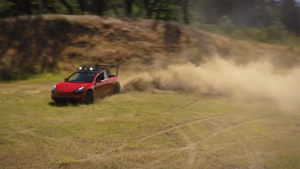This lady 'made' the first-ever Tesla pickup truck - GadgetMatch