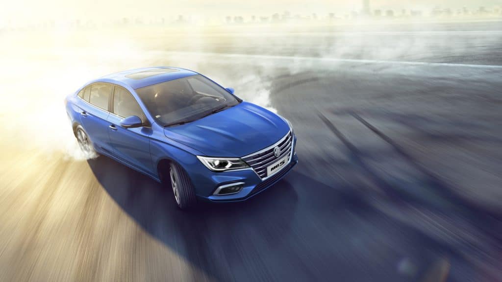The new MG 5 sedan makes premium features more accessible - GadgetMatch