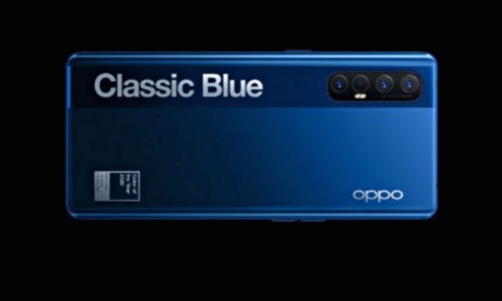 OPPO Reno3 Pro now official, comes in Pantone Classic Blue - GadgetMatch