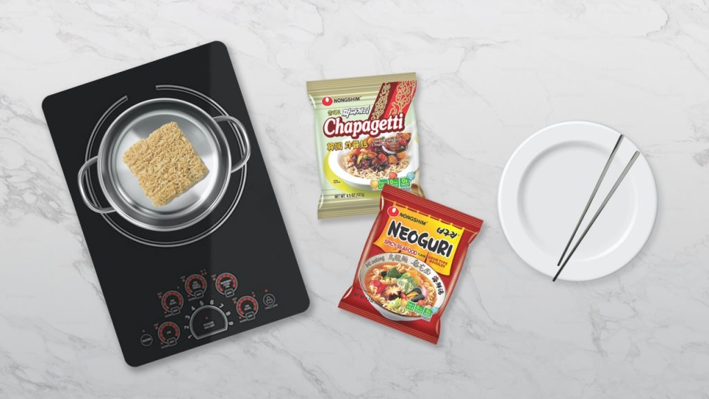 How to cook Jjapaguri from Parasite - GadgetMatch
