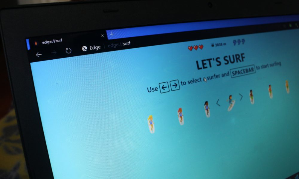 Microsoft Edge has a minigame you can play when offline - GadgetMatch