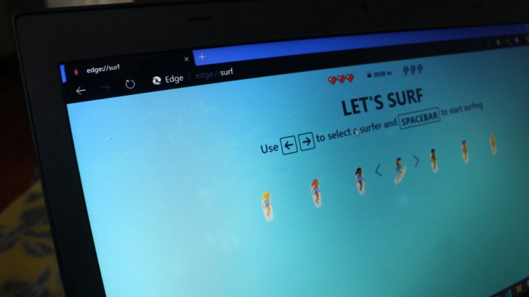 Microsoft Edge has a minigame you can play when offline - GadgetMatch