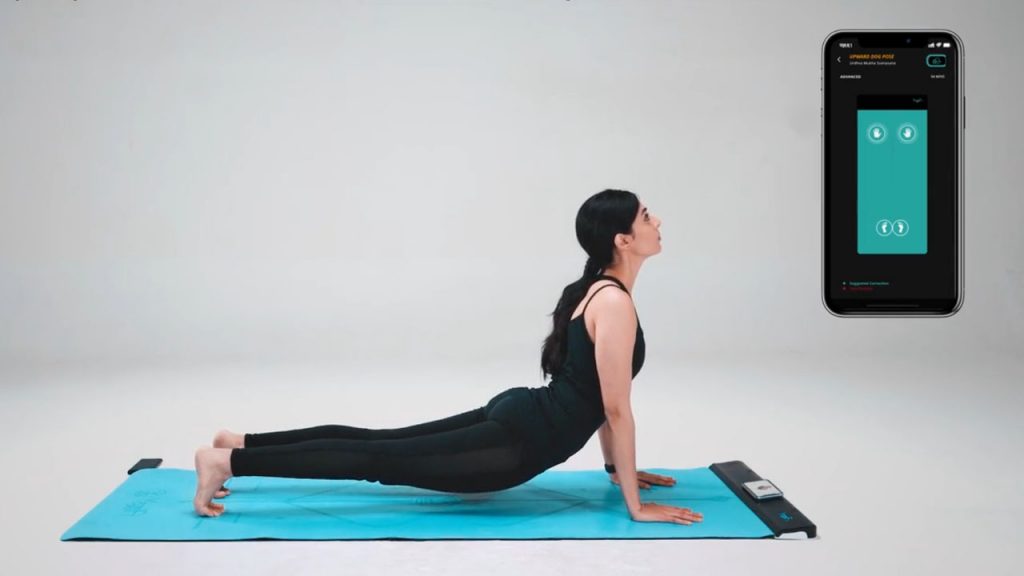 YogiFi is a yoga mat that corrects your form in real-time - GadgetMatch