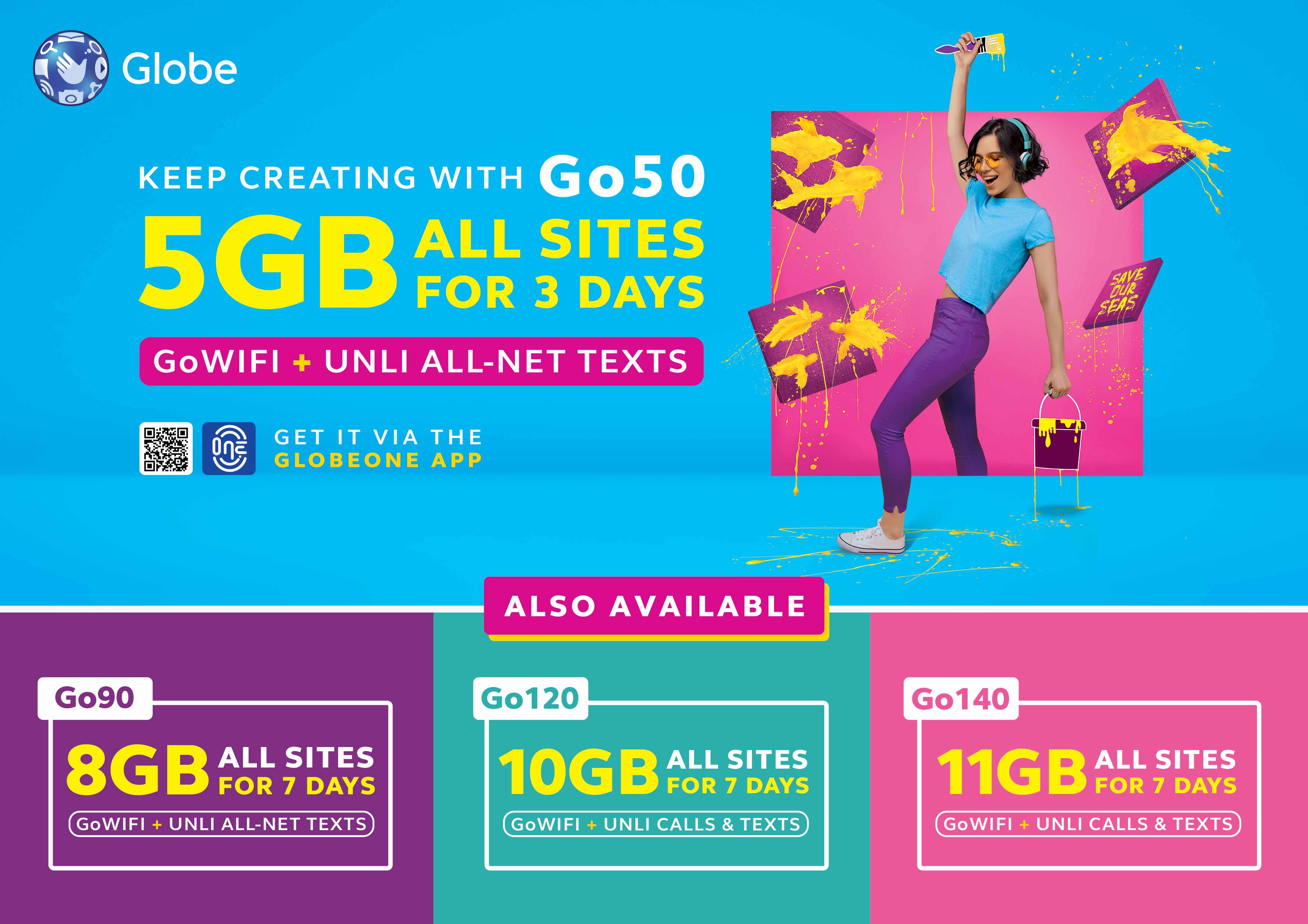 Globe introduces new Go prepaid promos - GadgetMatch