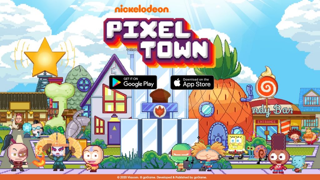 Nickelodeon Pixel Town: Another game to play while on lockdown ...