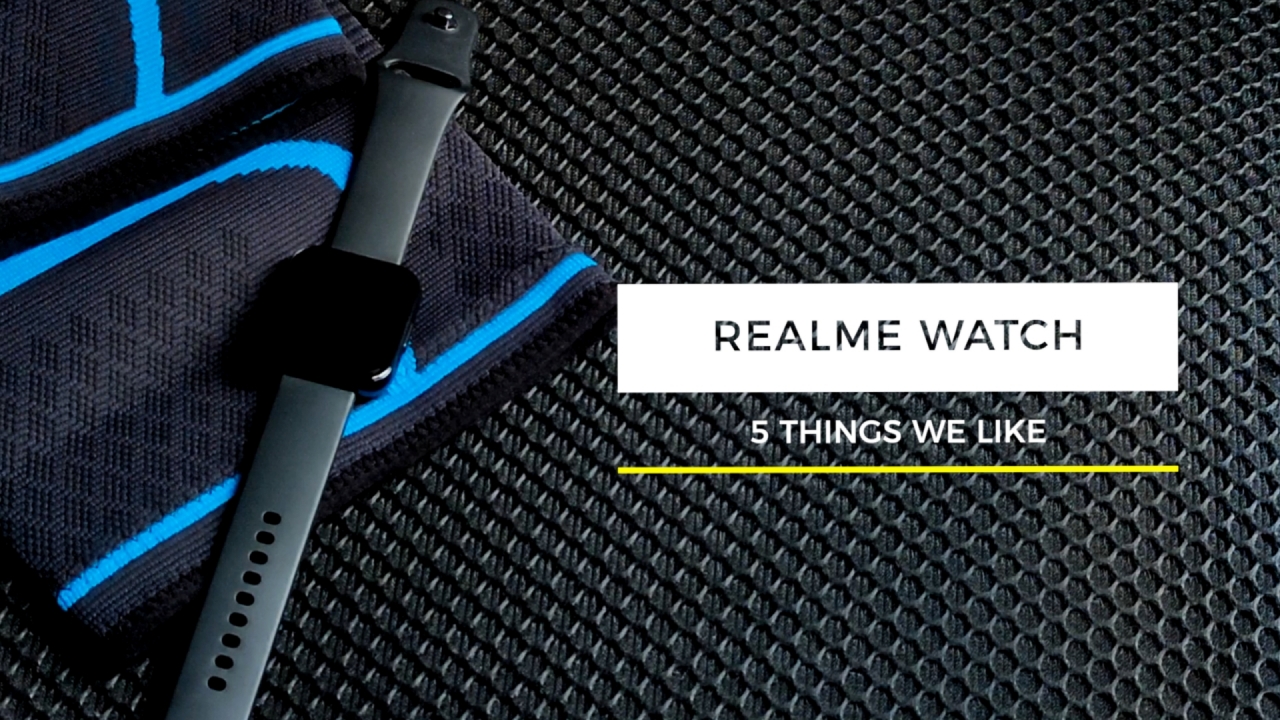 5 things we like about the realme Watch - GadgetMatch