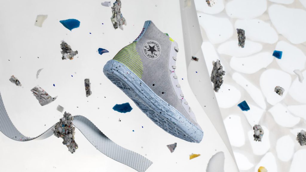 New Converse Chuck Taylor All Star Renew Crater uses recycled materials