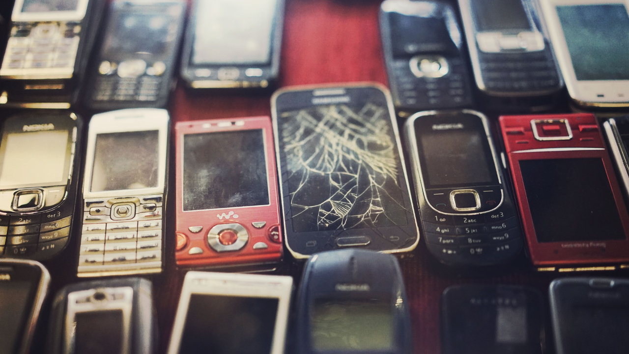 Unused phones around the world weigh more than 54 Boeing 747 planes