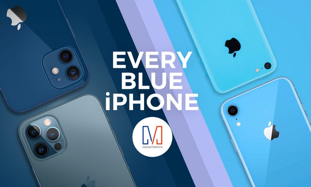 Unboxing every blue iPhone that Apple has ever made - GadgetMatch