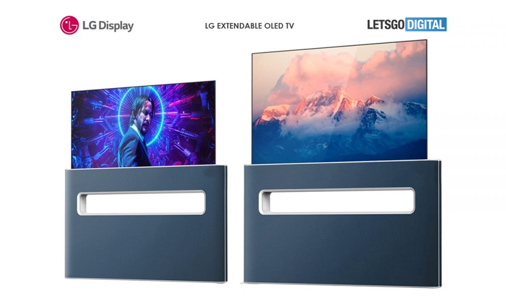 LG is working on an extendable OLED TV - GadgetMatch