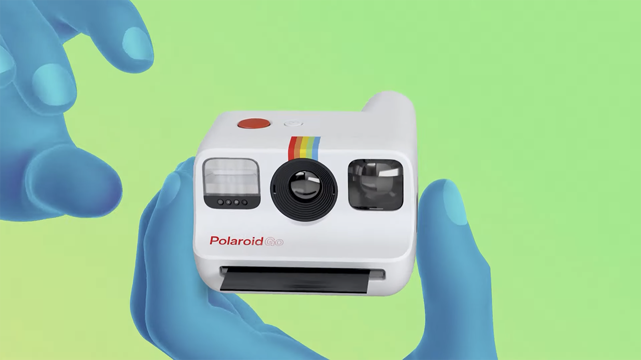 The Polaroid Go is the smallest analog instant camera in the world