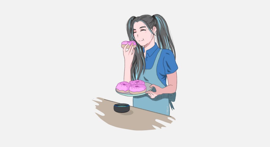 Virtual Assistants reimagined as animé characters - GadgetMatch