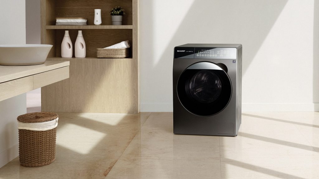 Sharp Washer Dryer can clean soft toys, cushions - GadgetMatch