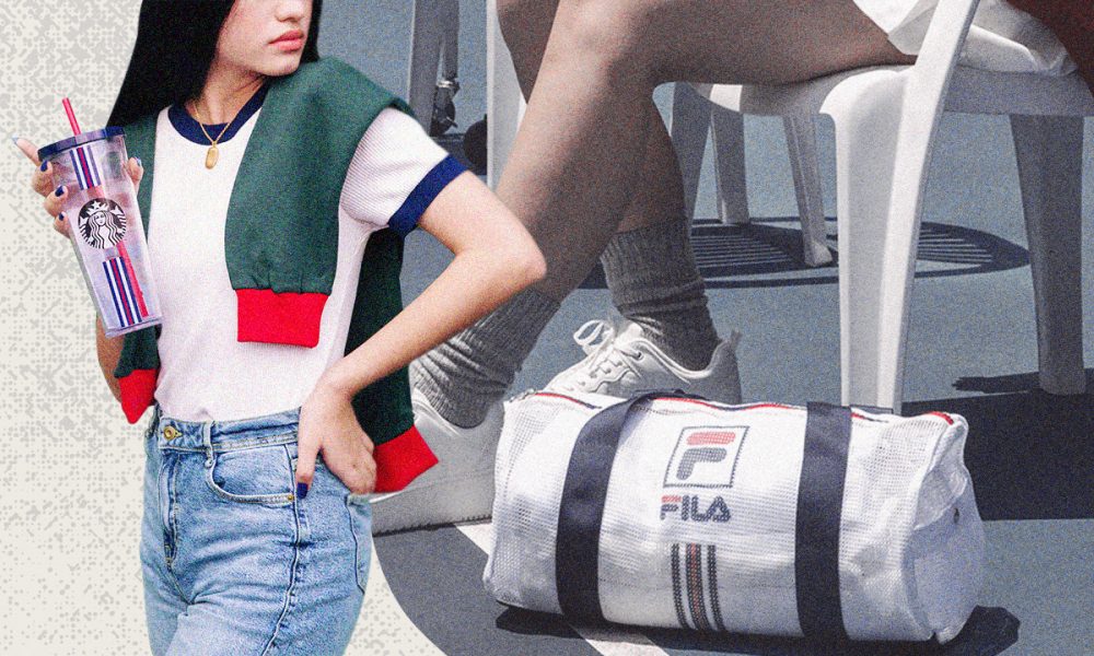 The Starbucks x FILA collection is what we need for hot summer vibes