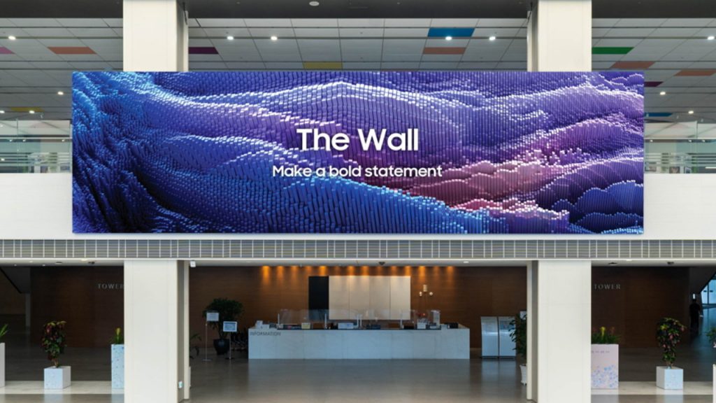 Samsung launches 1000-inch TV display - GadgetMatch