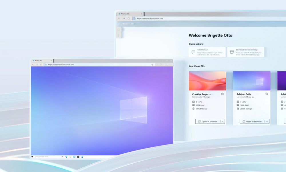 Microsoft launches Windows 365, a PC in a cloud - GadgetMatch