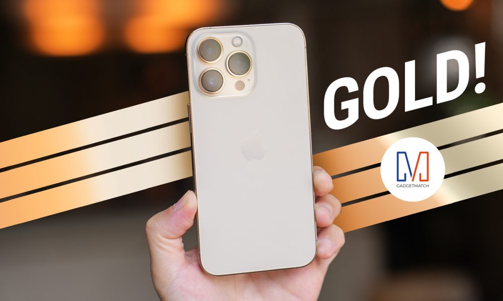 Apple iPhone 13 Pro Gold: Unboxing and Hands-on - GadgetMatch