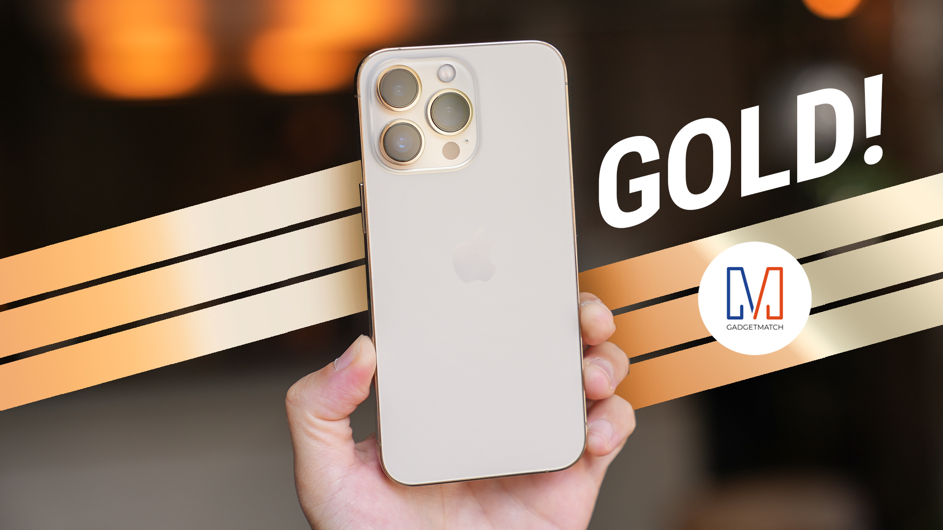 Apple iPhone 13 Pro Gold: Unboxing and Hands-on - GadgetMatch