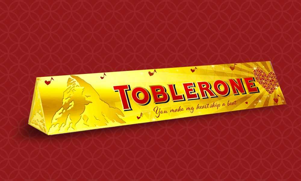 Toblerone's Valentine's Day packs lets you send personalized video ...