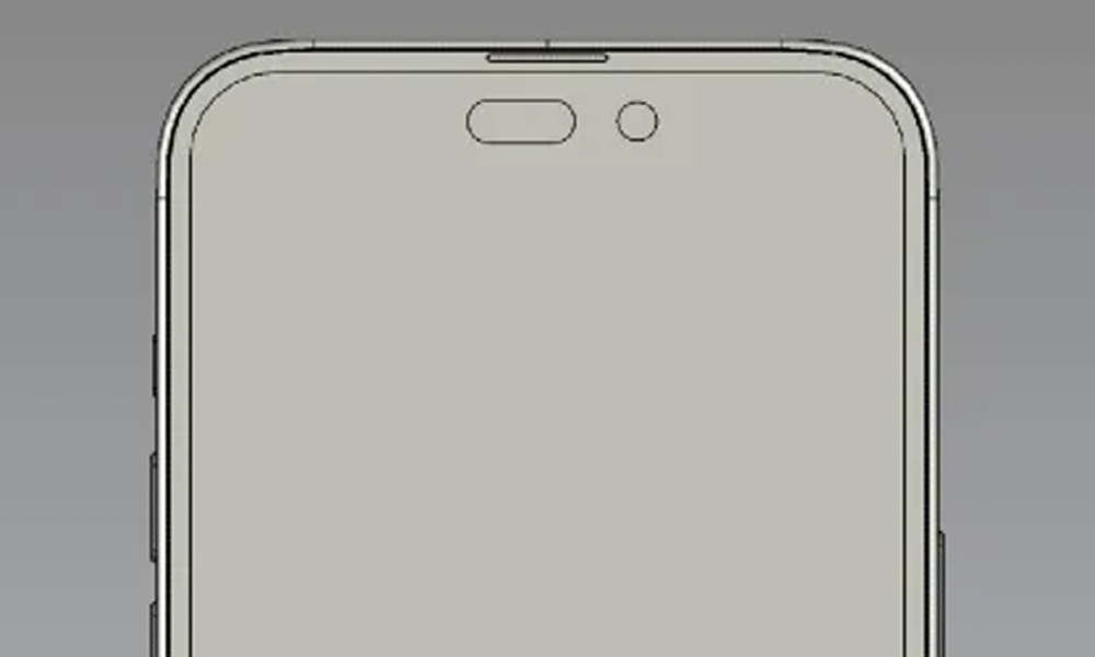 Two leaked renders confirm a notch-less iPhone 14 - GadgetMatch