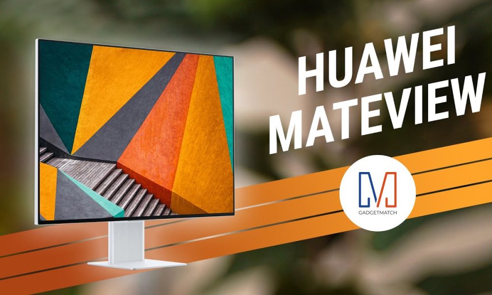 Huawei MateView: The Do-It-All Monitor! - GadgetMatch