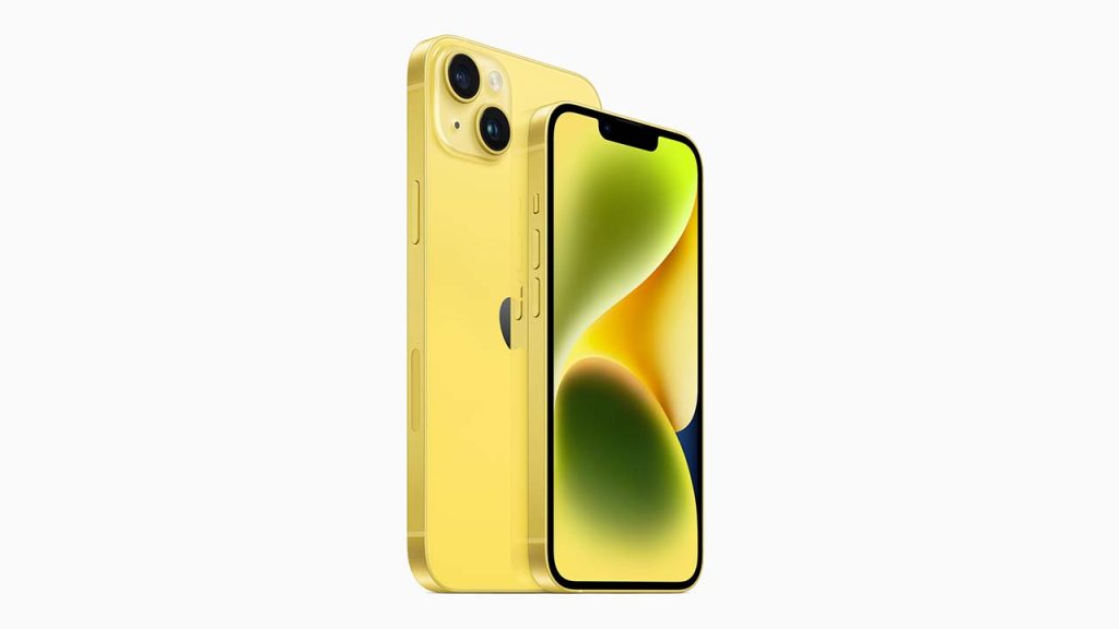 Apple makes the yellow iPhone 14 official - GadgetMatch
