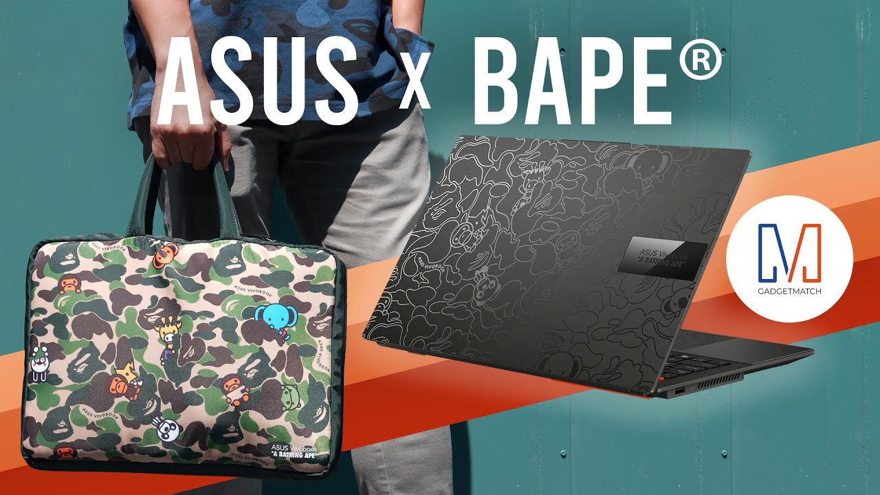 ASUS Vivobook S 15 OLED: BAPE® Edition Unboxing - GadgetMatch