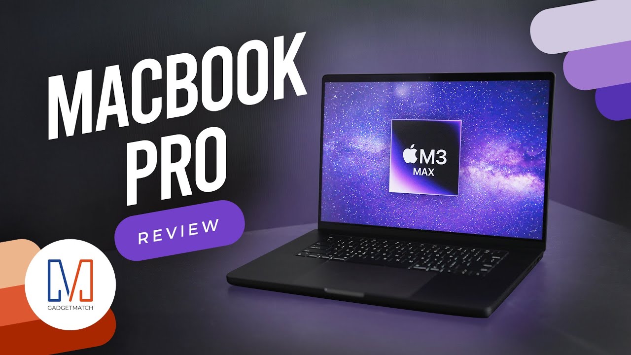 Space Black M3 Max MacBook Pro Unboxing and Review - GadgetMatch