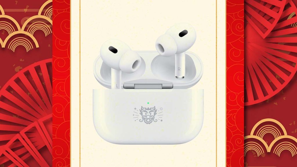 Apple releases Year of the Dragon edition of AirPods Pro 2 - GadgetMatch