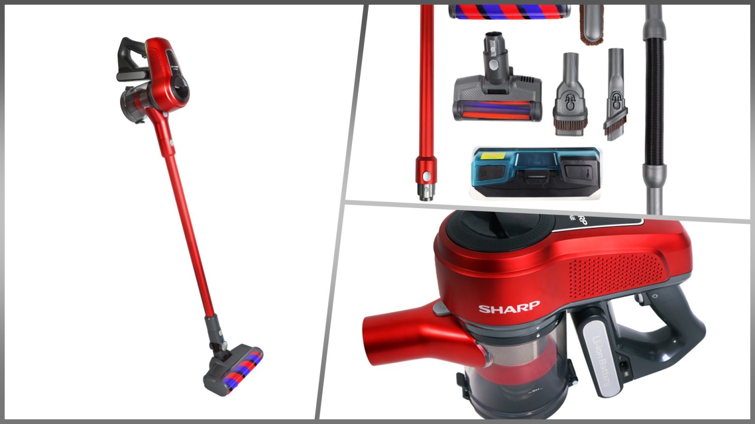 SHARP introduces new 9-in-1 cordless stick vacuum - GadgetMatch