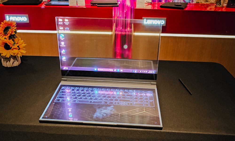 MWC 2024: Lenovo ThinkBook Transparent Display laptop teased - GadgetMatch