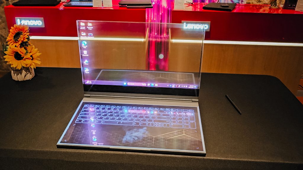 MWC 2024: Lenovo ThinkBook Transparent Display laptop teased - GadgetMatch