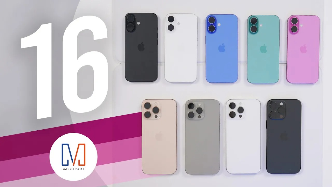 Apple iPhone 16 and 16 Pro Series Unboxing - GadgetMatch