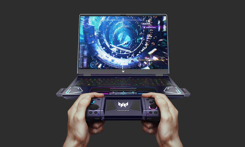 Acer's Project DualPlay puts a detachable controller on a gaming laptop ...