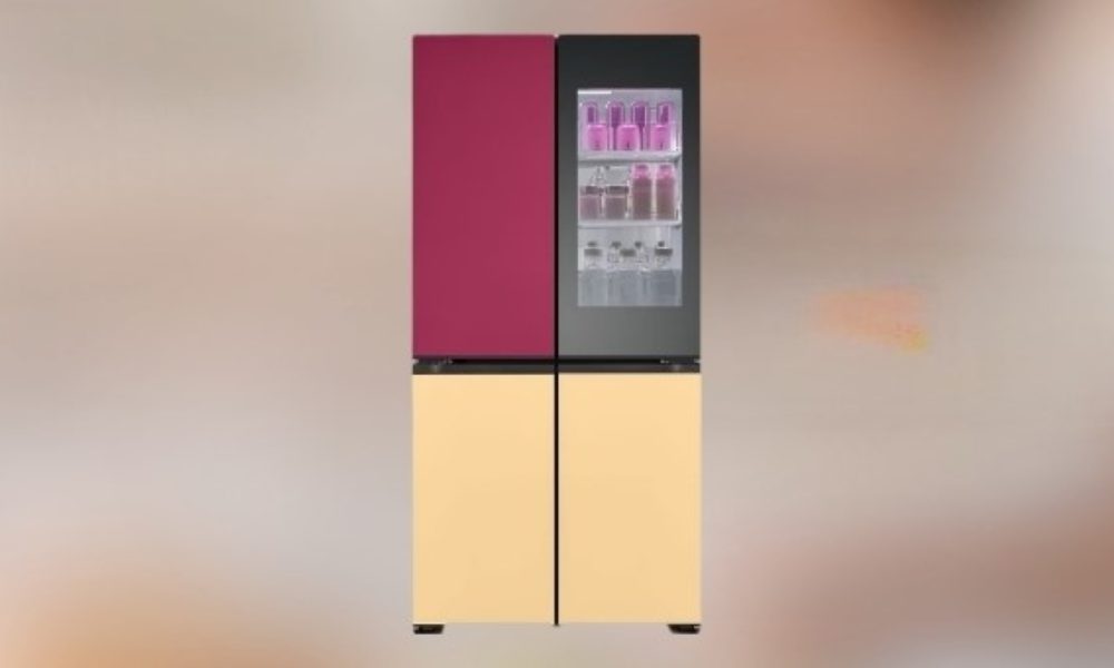 LG launches new refrigerators that can change colors, play music ...