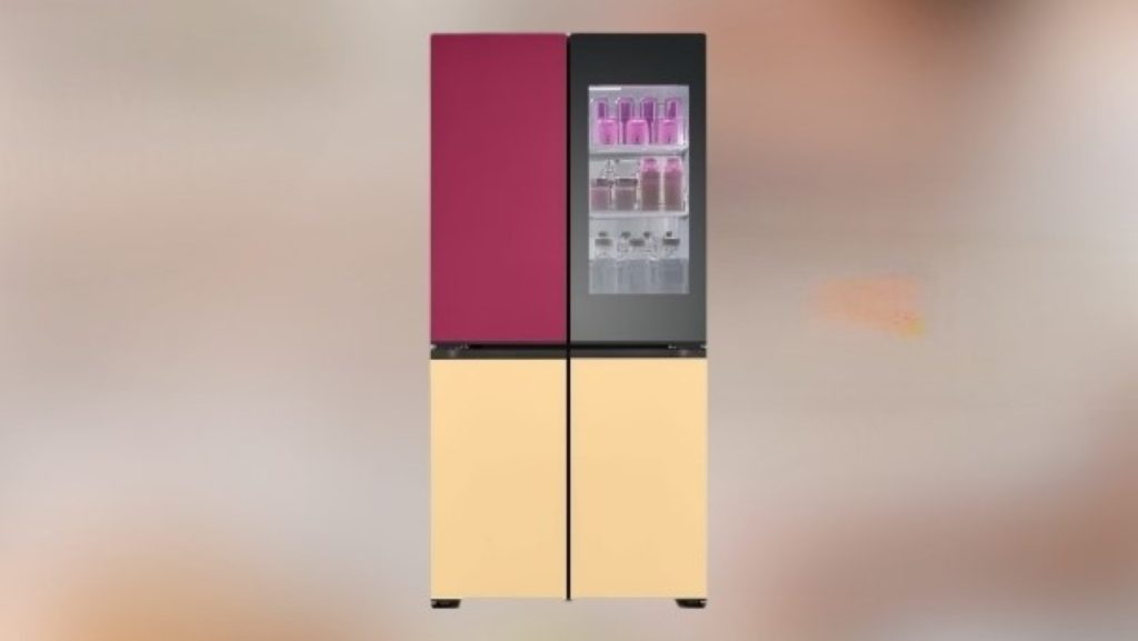 LG launches new refrigerators that can change colors, play music ...