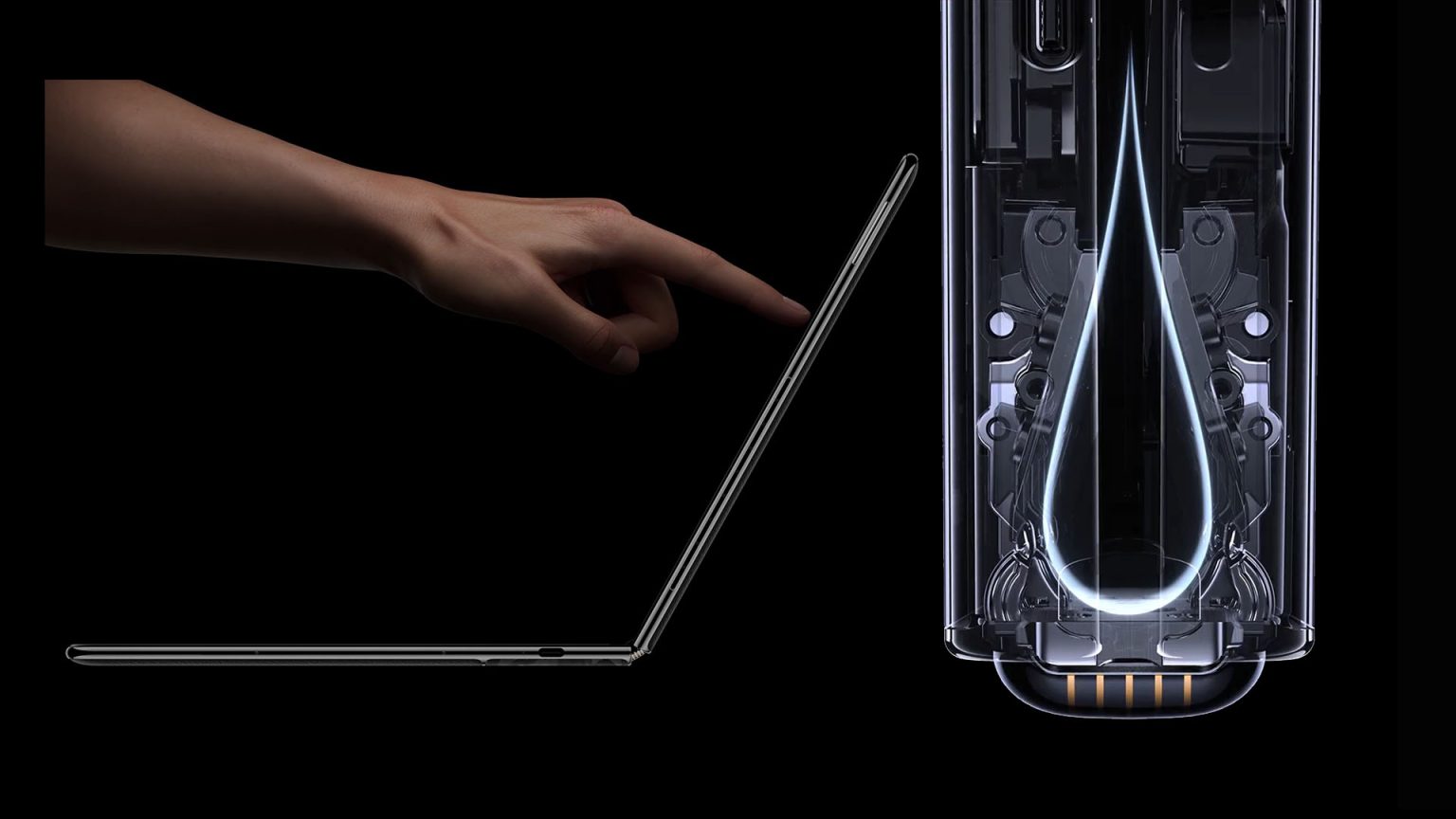 The HUAWEI MateBook Fold is a foldable tablet and laptop in one ...