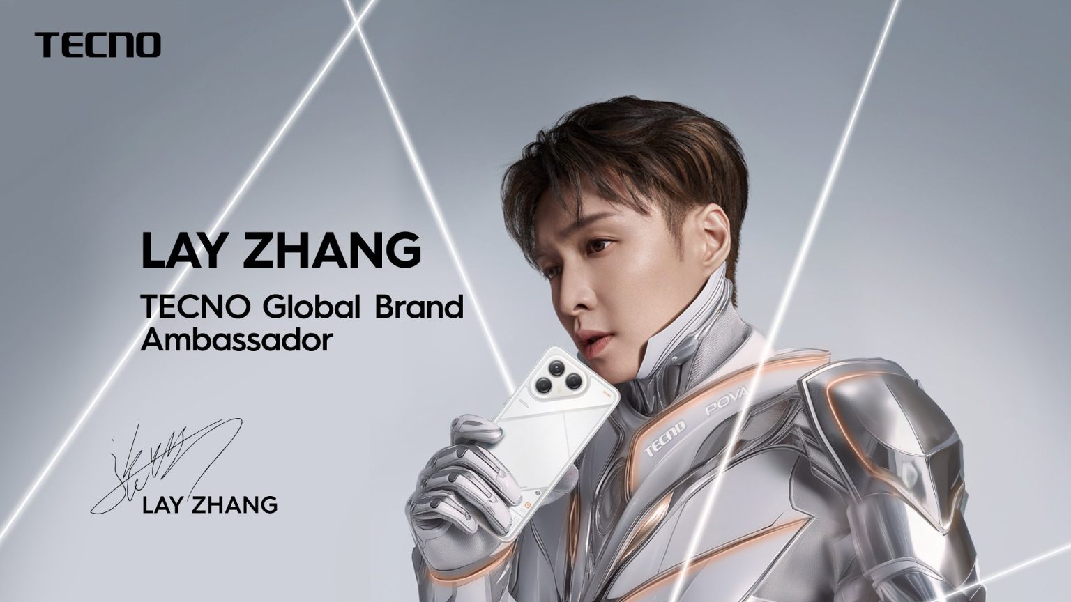 Lay Zhang is still TECNO's grand ambassador for 2025 - GadgetMatch