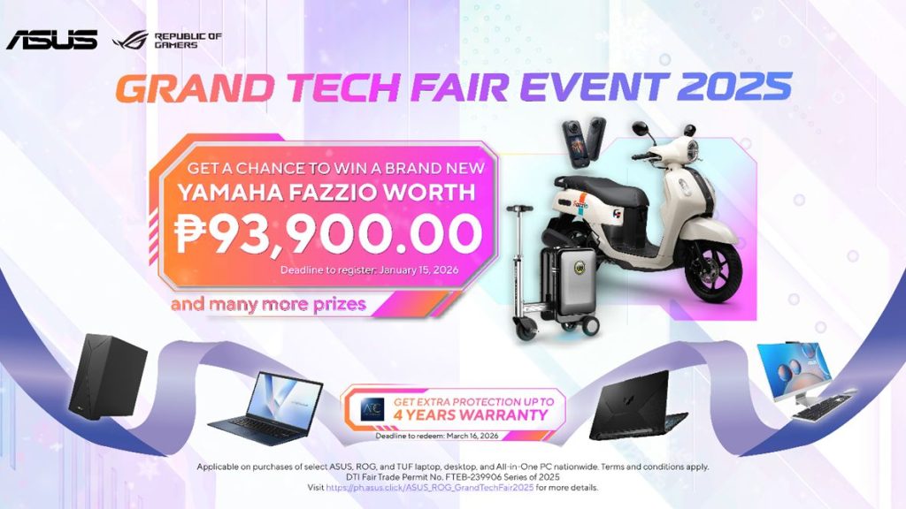 ASUS ROG Grand Tech Fair 2025: Incredible deals, raffle prizes ...