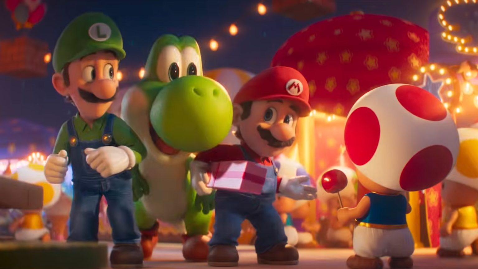 The Super Mario Galaxy Movie trailer shows first look at Yoshi ...