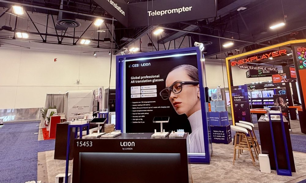 Leion Hey2, world's 1st AR Translation Glasses, launched at CES 2026 ...
