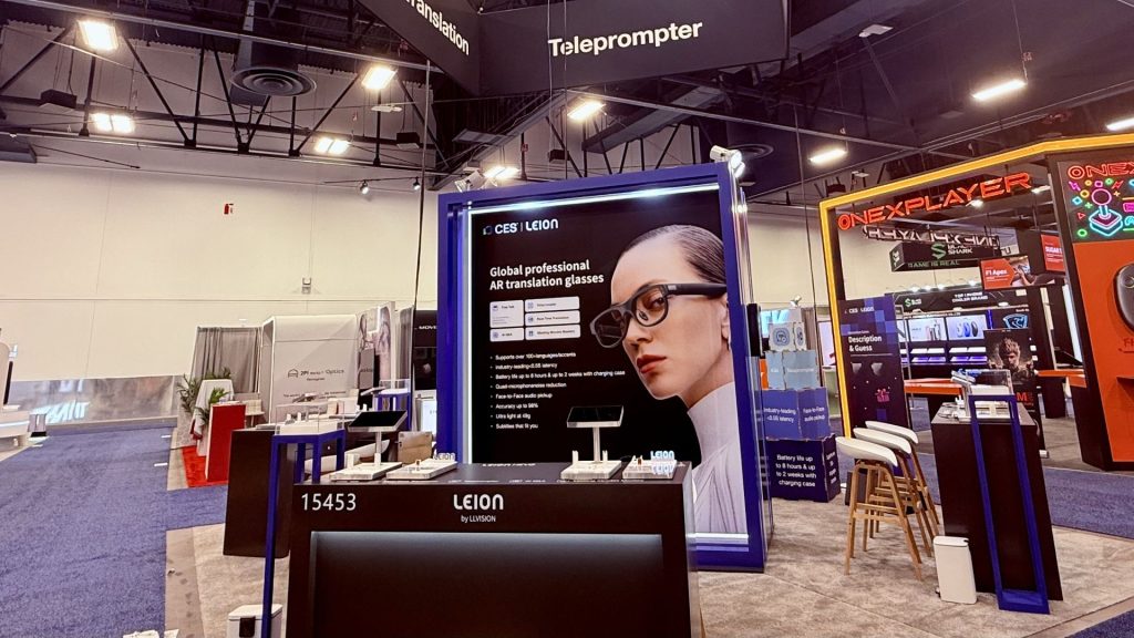 Leion Hey2, world's 1st AR Translation Glasses, launched at CES 2026 ...